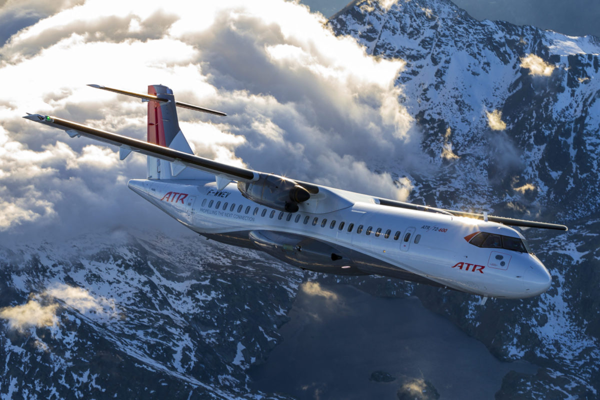 ATR successfully performs test flights with 100% SAF in one engine ...
